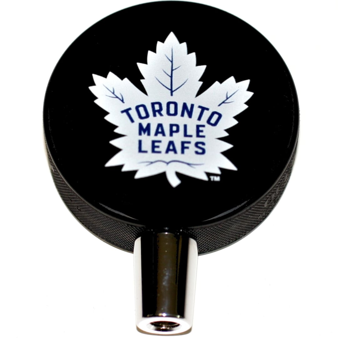 Toronto Maple Leafs Basic Series Hockey Puck Beer Tap Handle - Etsy
