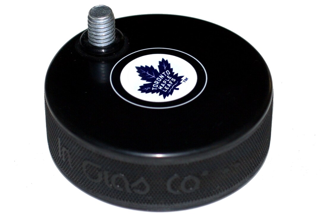 Toronto Maple Leafs Autograph Series Hockey Puck Beer Tap Handle ...