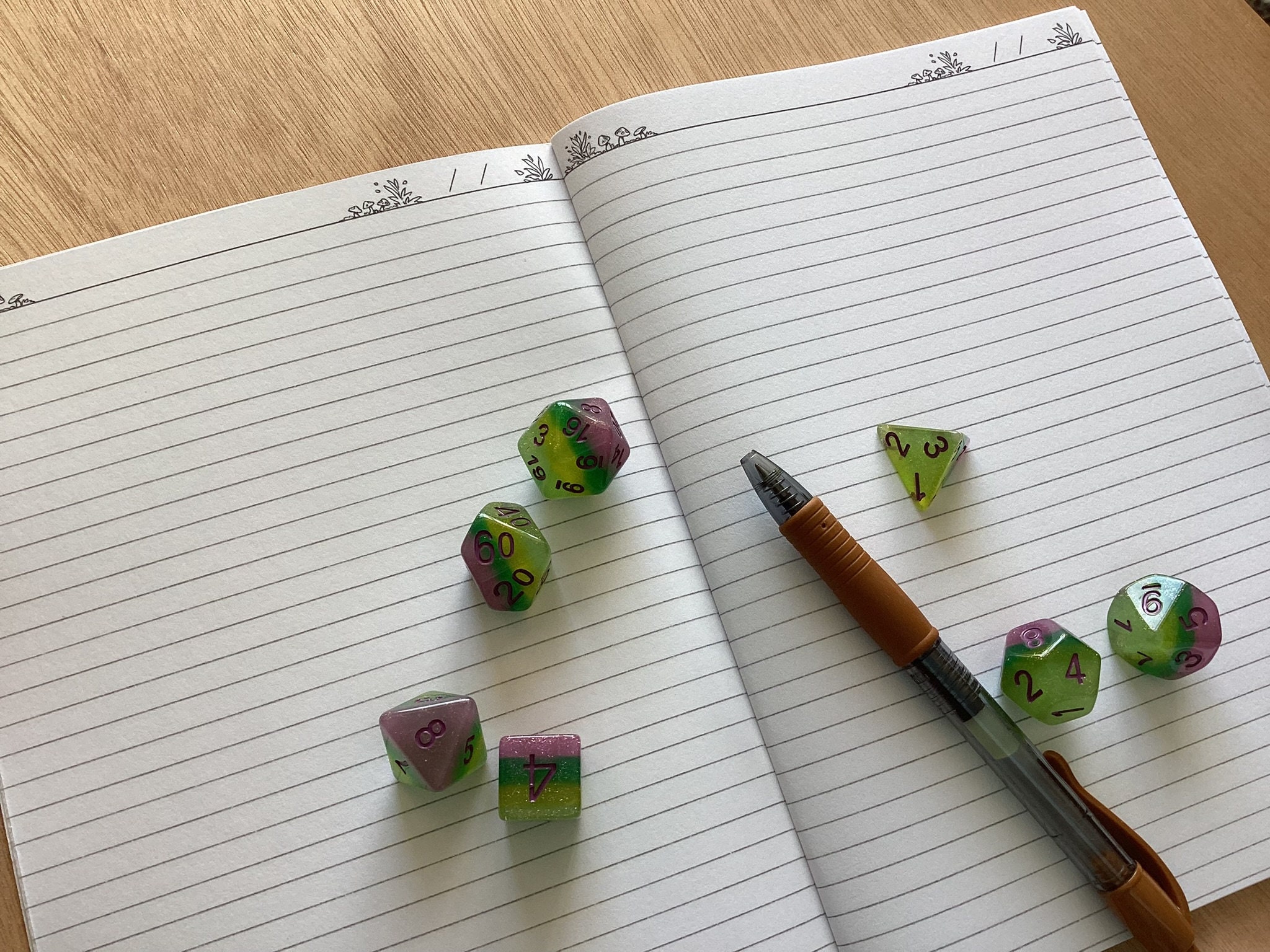 Customisable Character Sheet Notebook A5 TTRPG Dnd Book - Etsy UK