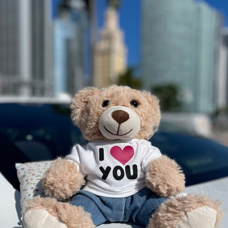 Love Teddy Bear - Etsy
