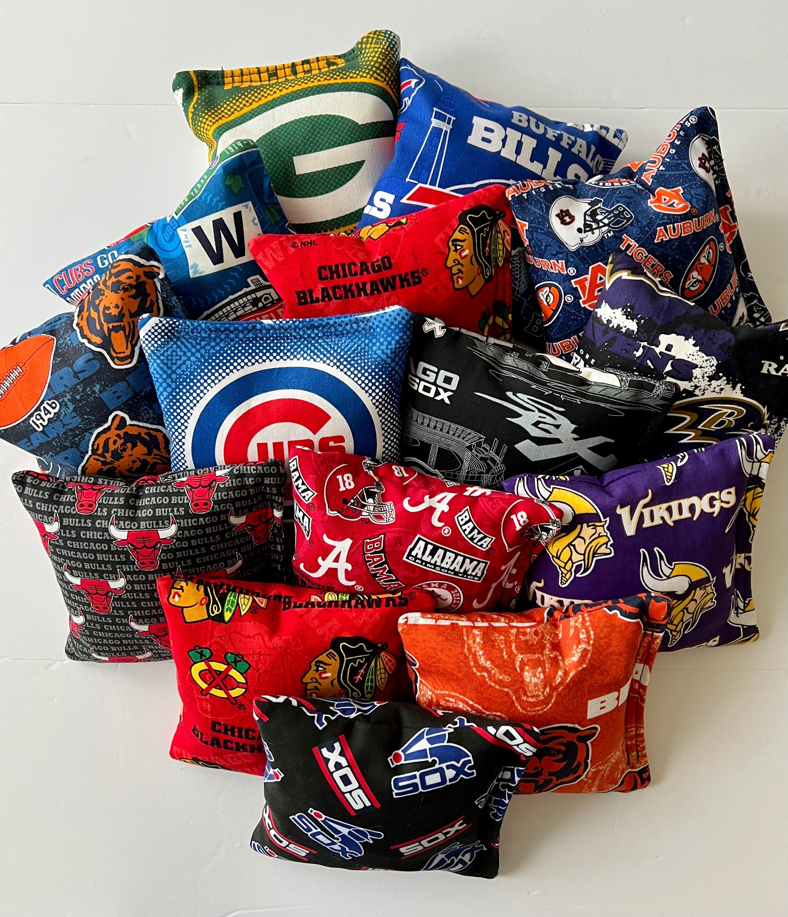 Custom Cornhole Bags Sets - Etsy