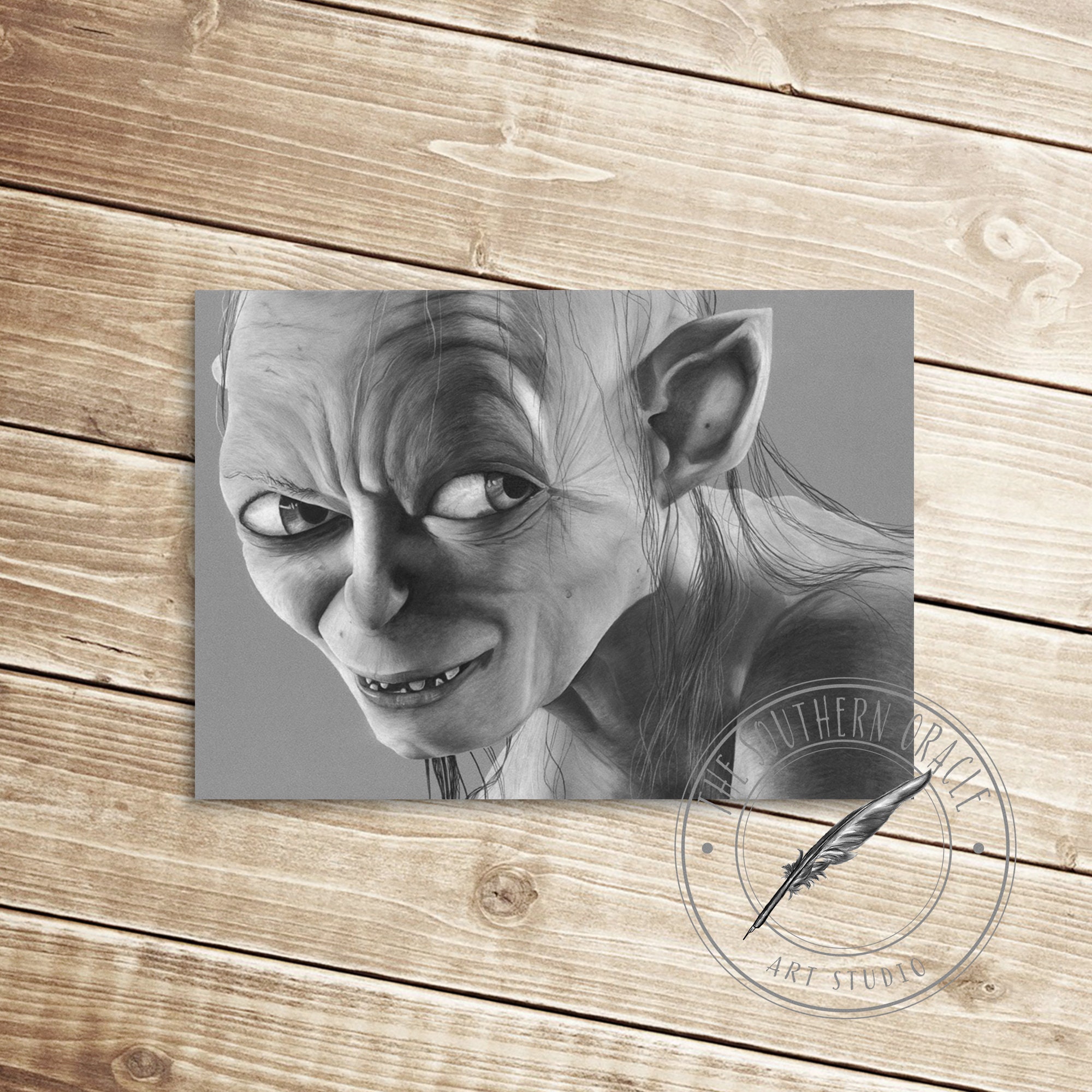 Gollum The Hobbit Drawing