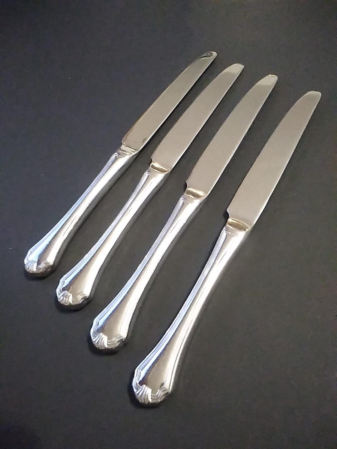 Wallace Colonette Dinner Knives Stainless Steel Flatware - Etsy