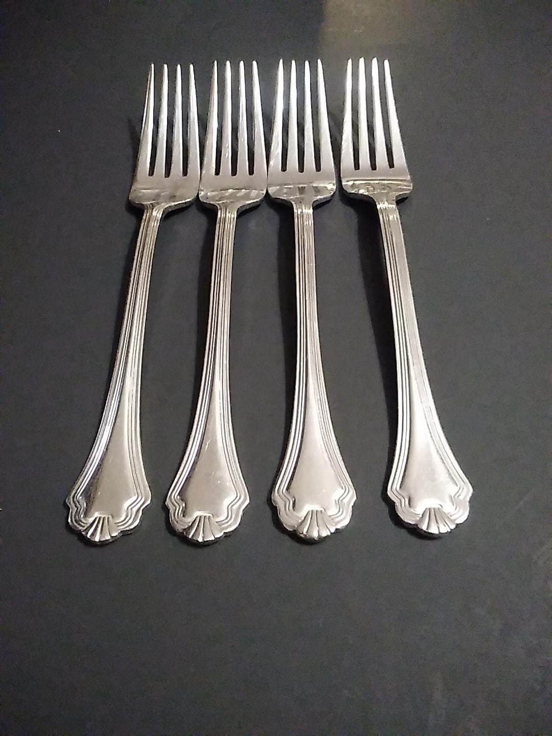 Wallace Colonette 4 Dinner Fork Stainless Steel - Etsy