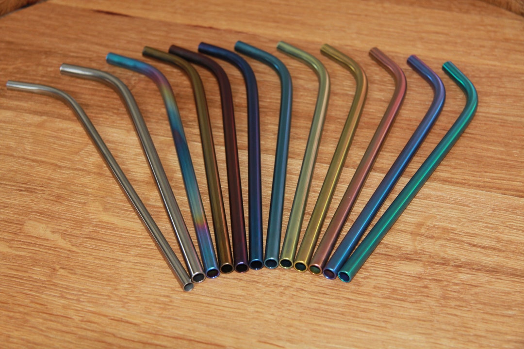 100% Pure Surgical Grade Titanium Straws Made in the USA - Etsy