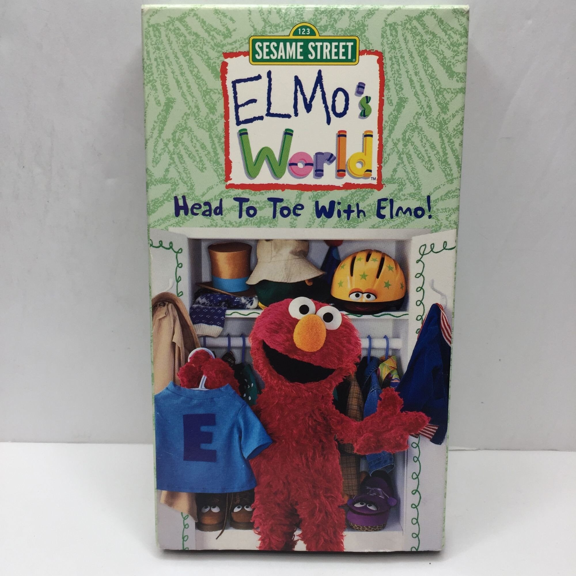 Vintage Set 3 VHS Tapes Sesame Street Elmo's World Springtime Fun Head ...