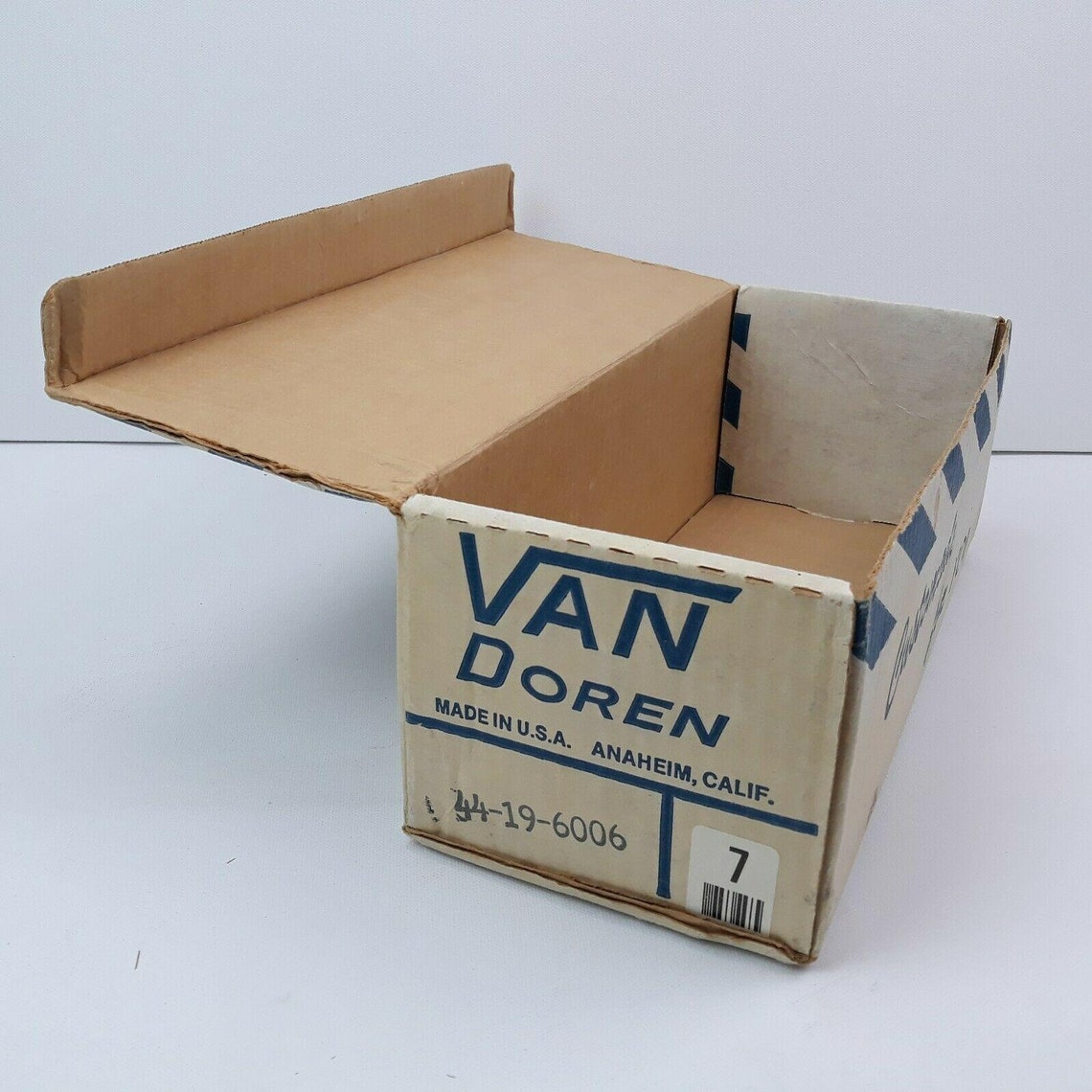 Vintage VANS 1980s Doren Empty Shoe Box Canvas Shoes for - Etsy