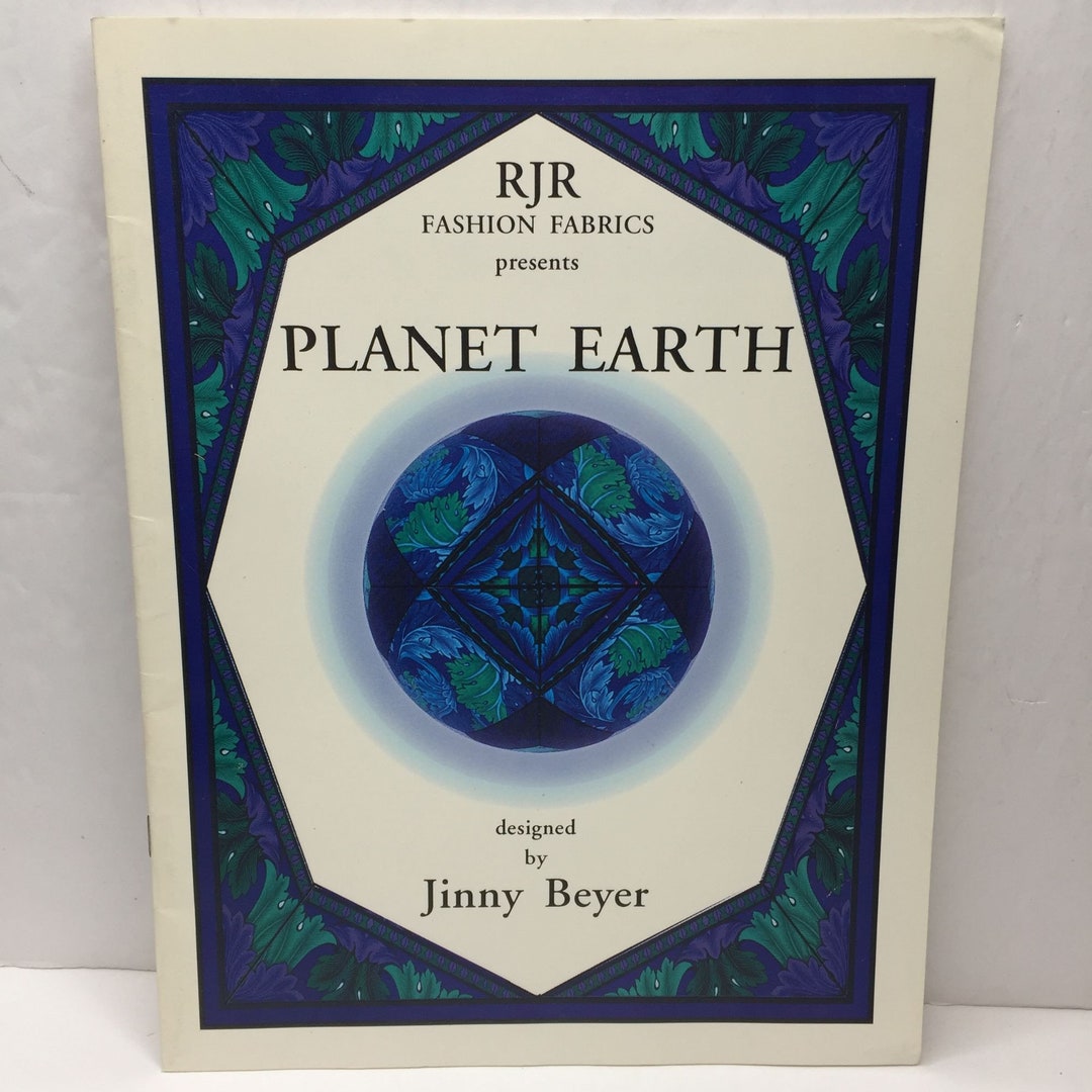 RJR Fashion Fabrics Planet Earth Jinny Beyer Quilt Patterns ...
