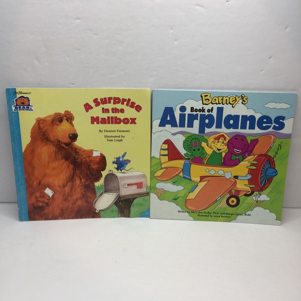 Barney Book - Etsy