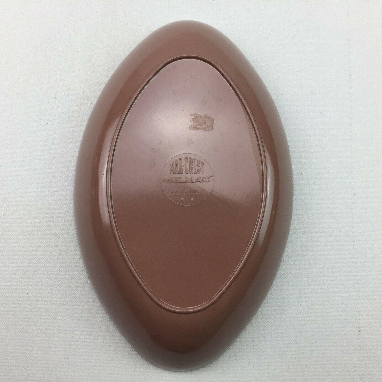 Vintage Marcrest Melmac Melamine Brown Lot of Serving Dish and Food ...