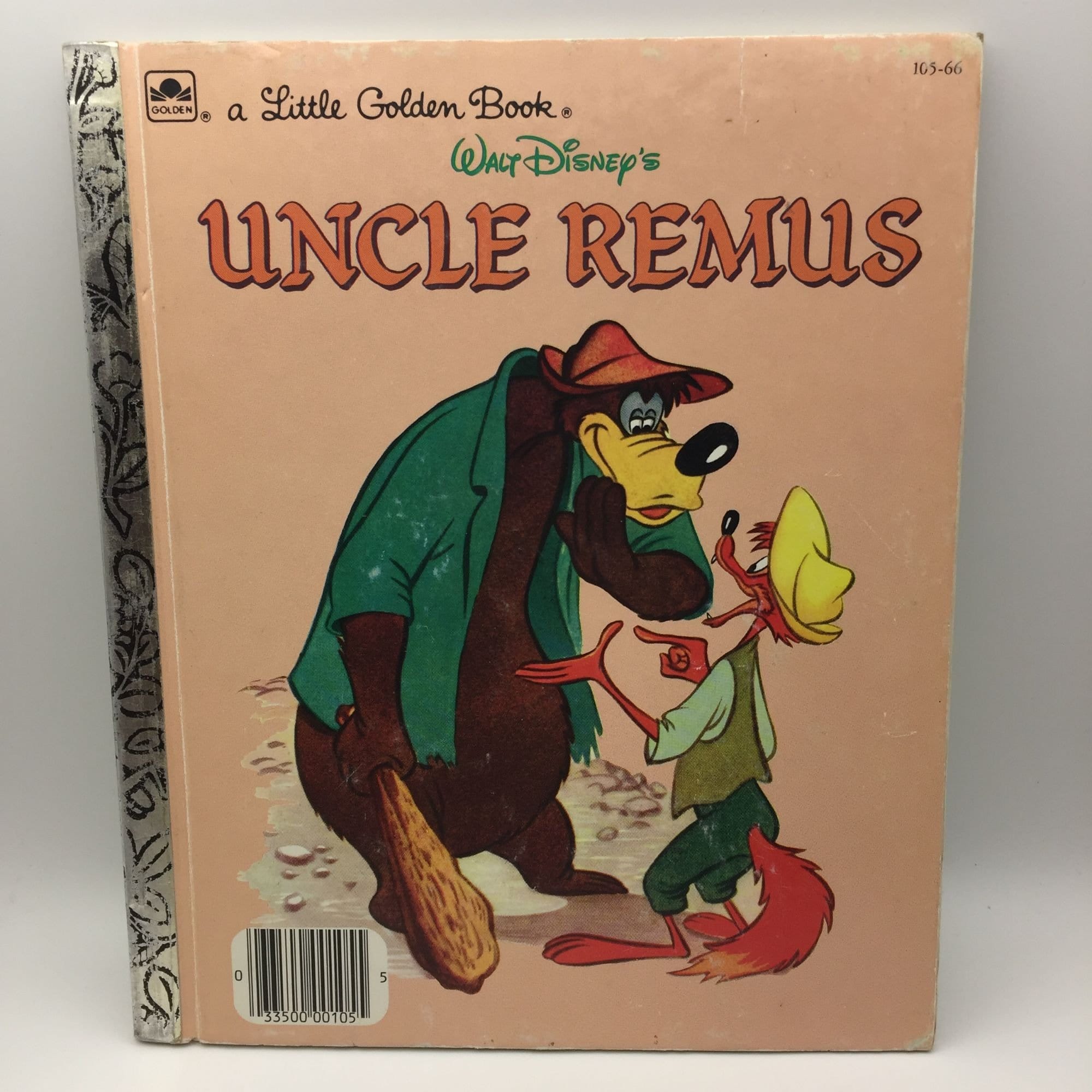Vintage Little Golden Disney's Uncle Remus Brer Rabbit Tar Baby Laughin ...
