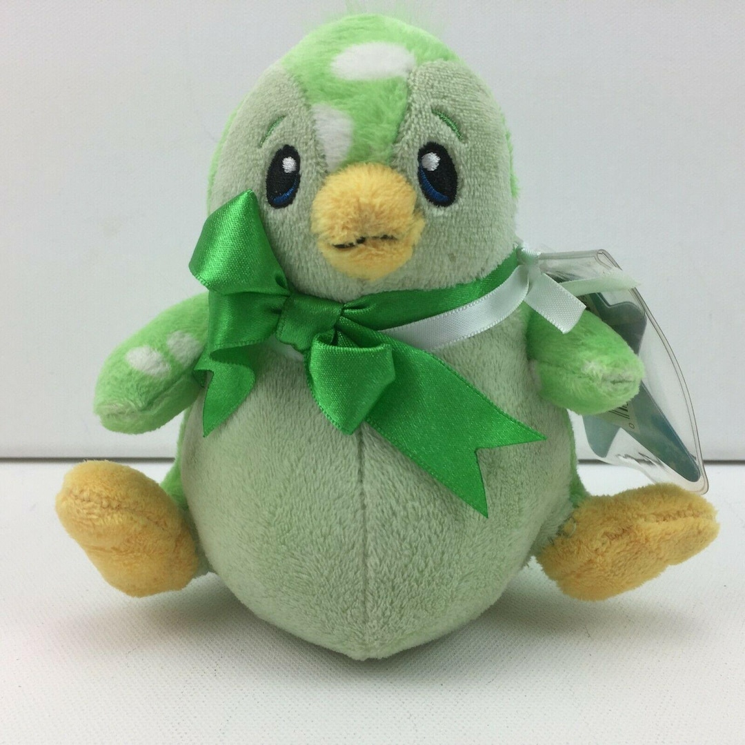 Neopets Series 3 Speckled Bruce Plush Toy Keyquest Virtual Prize Green ...
