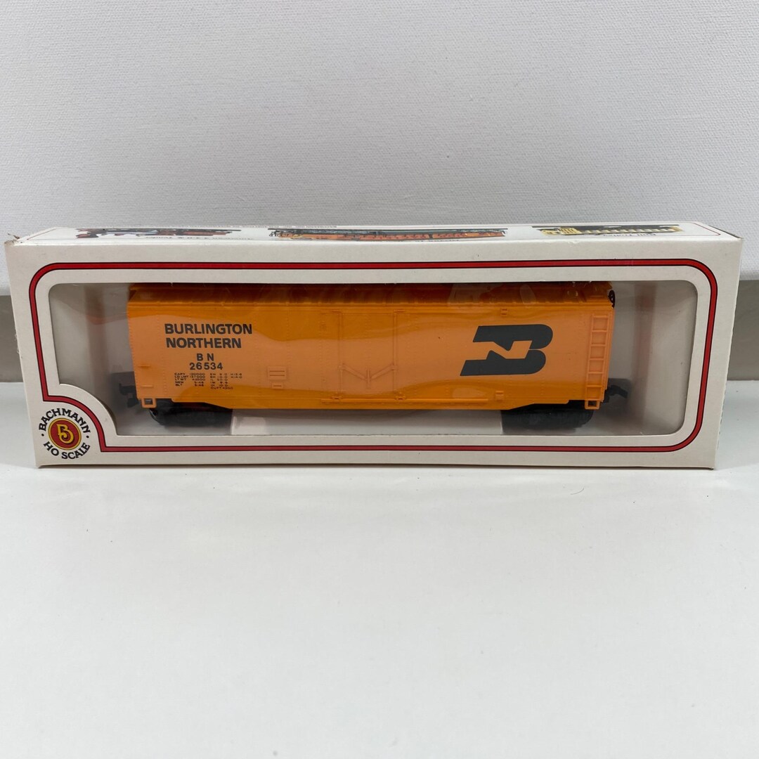 Bachmann HO Scale Electric Model Train Orange Burlington Northern ...