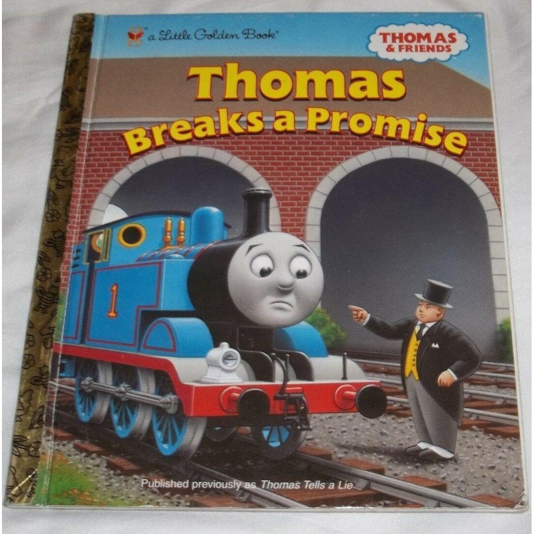 Little Golden Book Thomas the Train Breaks A Promise - Etsy
