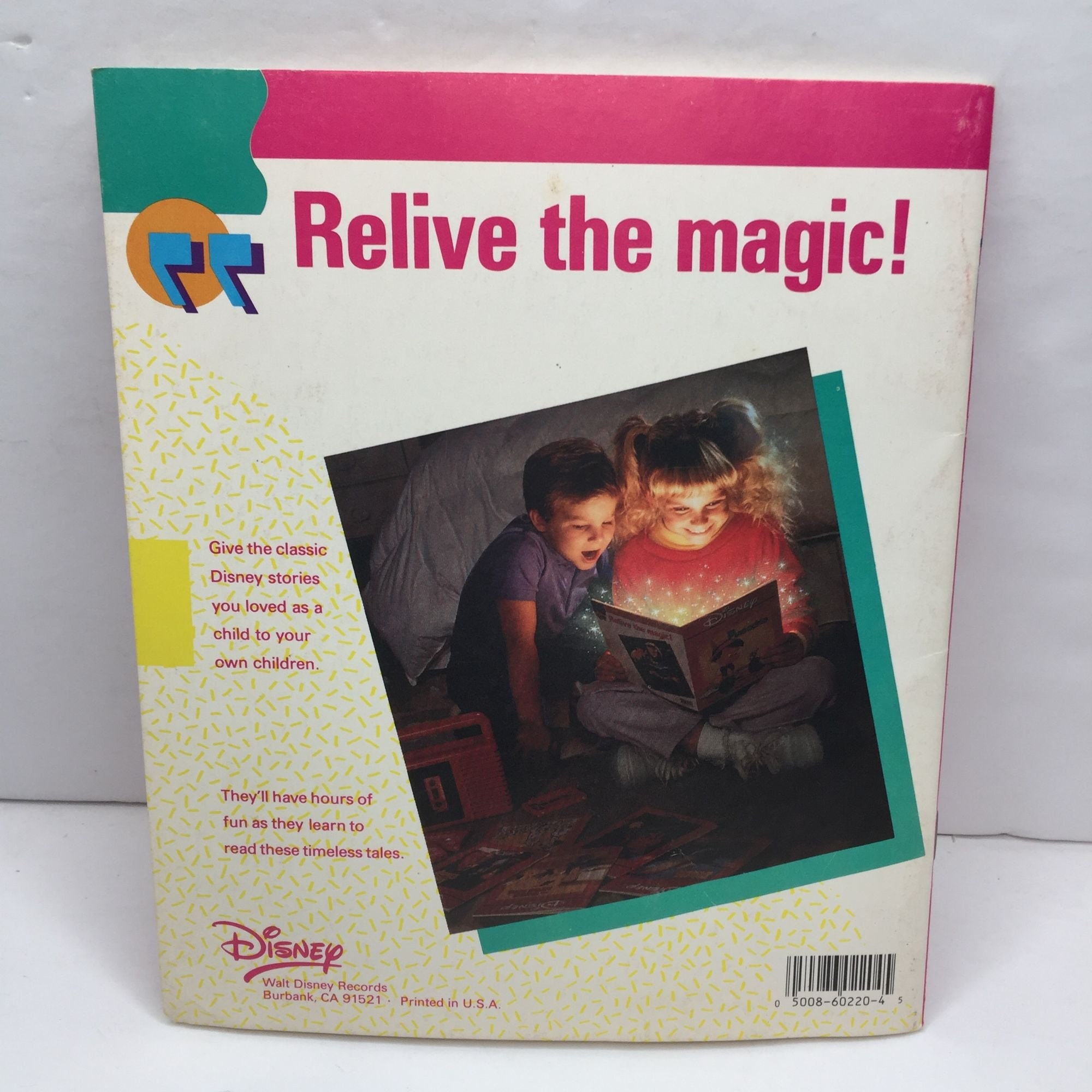 Vintage Disney Who Framed Roger Rabbit Story Book Music Photos Motion ...