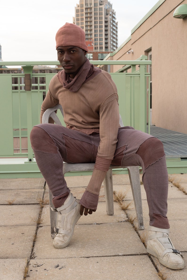 Mauve Japanese Sweatpants: Streetwear Ninja Samurai Pants - Etsy