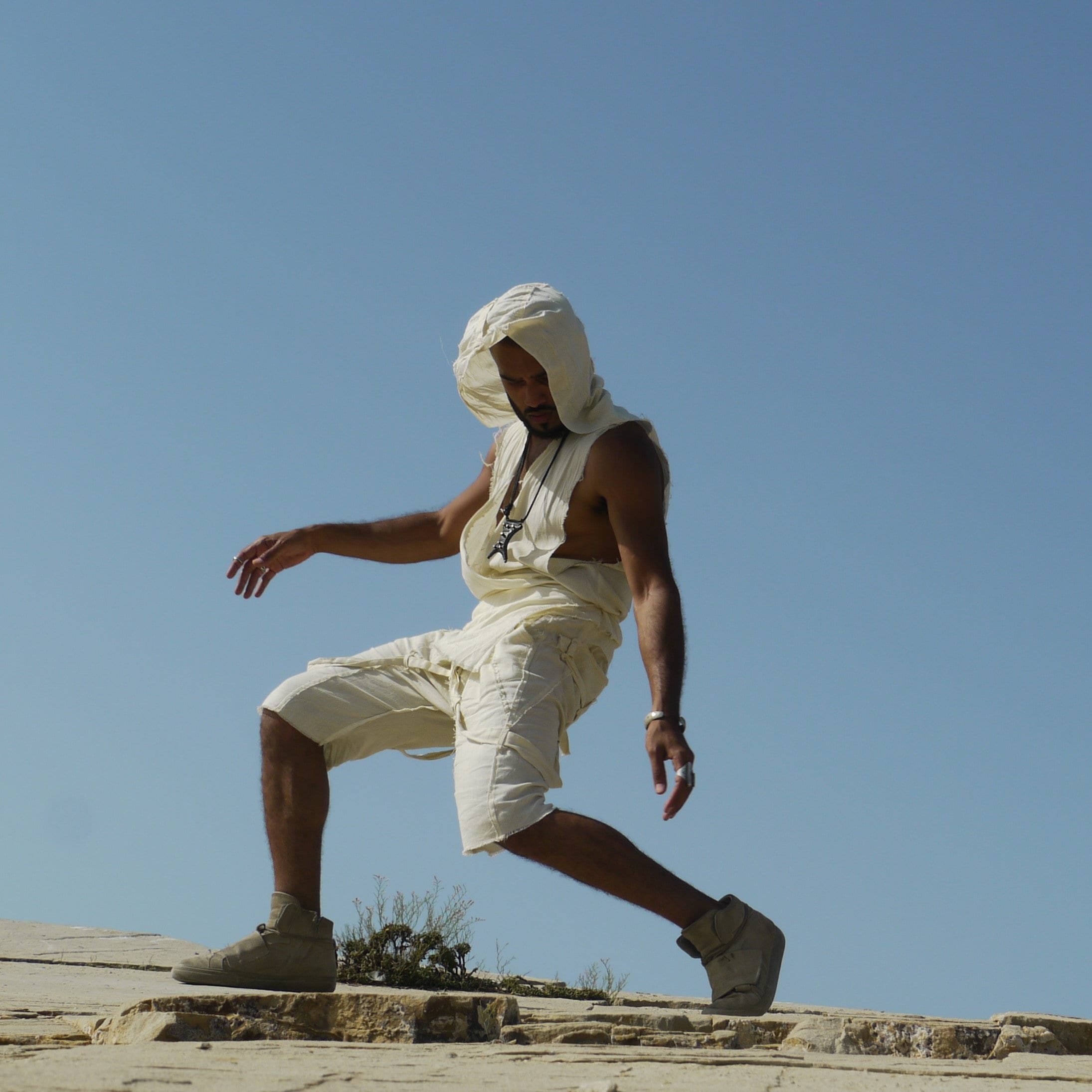 Music Festival Outfits - Sleeveless Hoodie Vest, Wasteland Wear in ...