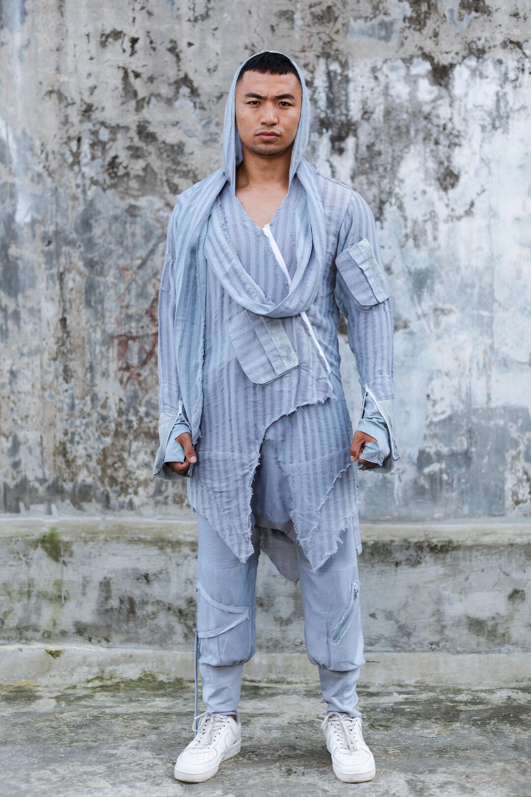 Yurushi Pants | Spectral Ash | Techwear Jedi | Edgy Techwear ...
