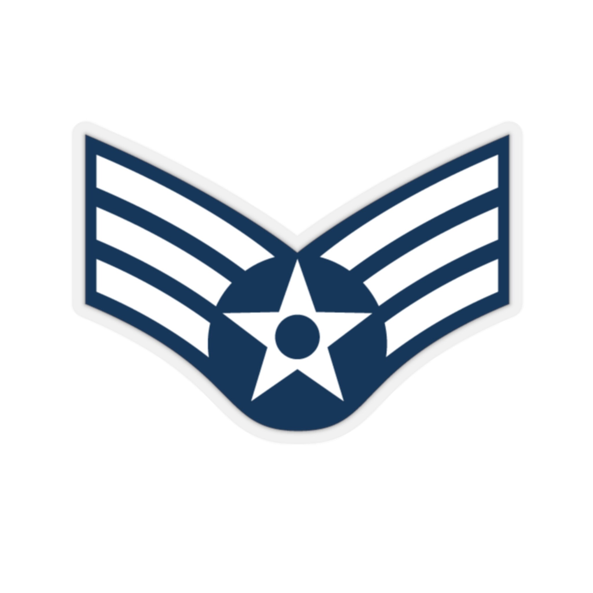 USAF Sra Sticker | E4 Mafia Party | Rank Insignia | USAF Girlfriend - Etsy