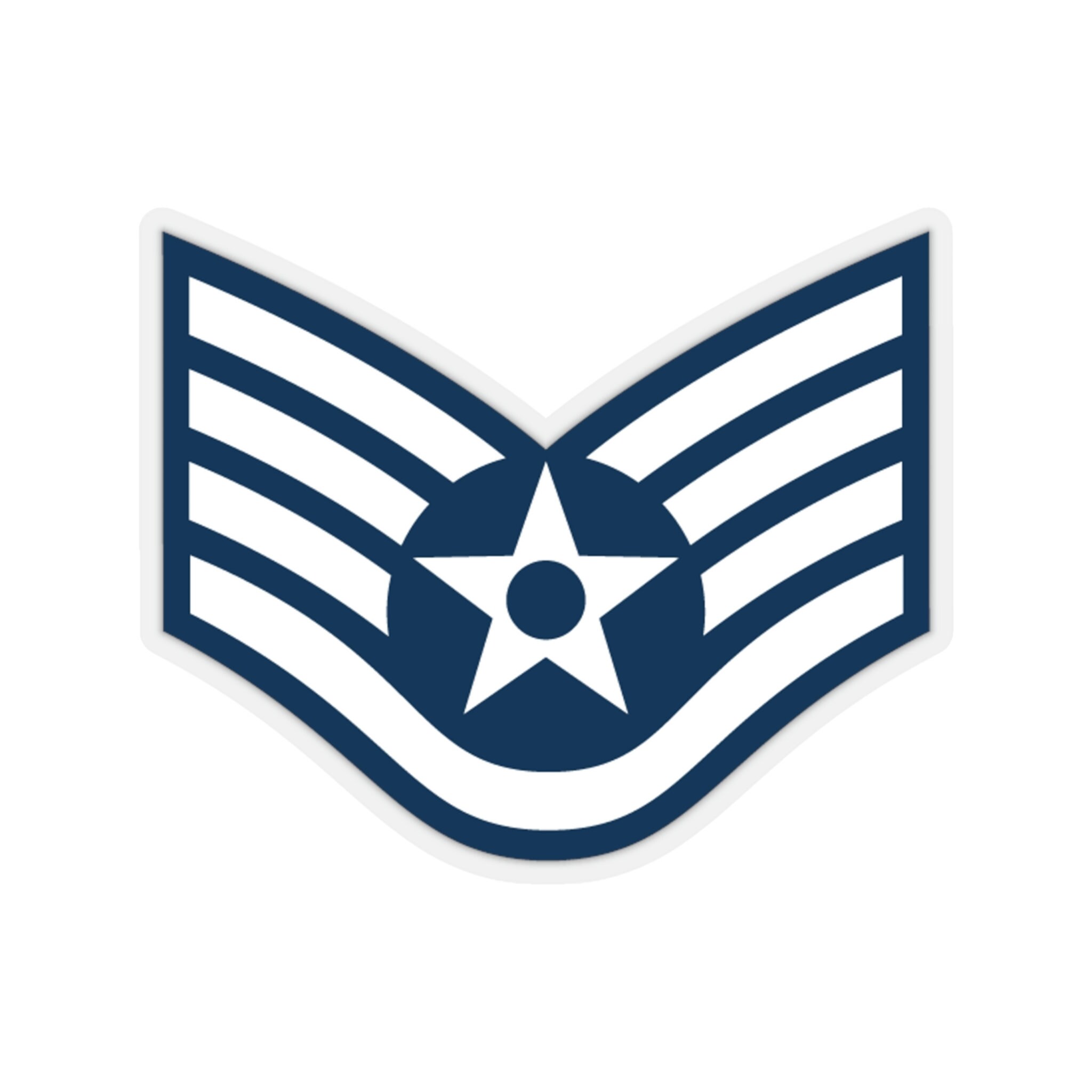 Ssgt Sticker | Ssgt Release Party | Rank Insignia | USAF Girlfriend - Etsy