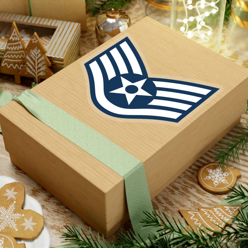 Ssgt Sticker | Ssgt Release Party | Rank Insignia | USAF Girlfriend - Etsy