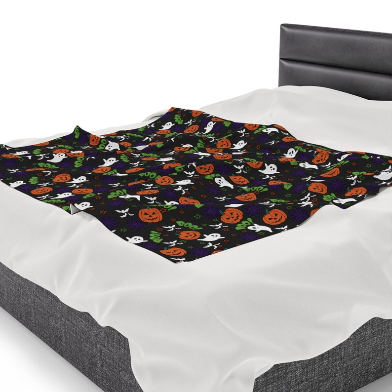 Haunted Dreams: Snuggle Into Halloween Magic With Our Velveteen Plush ...