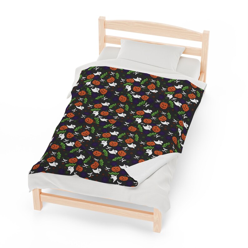 Haunted Dreams: Snuggle Into Halloween Magic With Our Velveteen Plush ...
