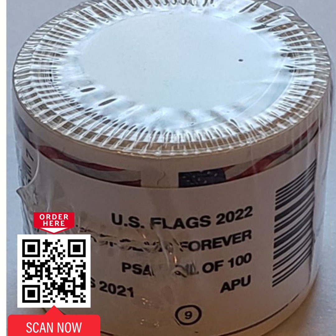 1000 New US Flags Stamps Unused US Forever First Class Flowers Wedding ...