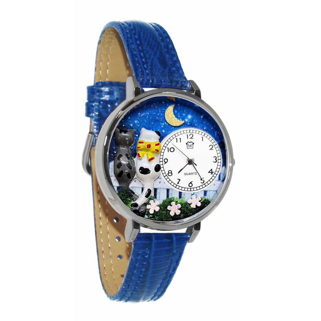 Cats Night Out 3D Watch | Handmade in USA by Whimsical Gifts | Novelty ...