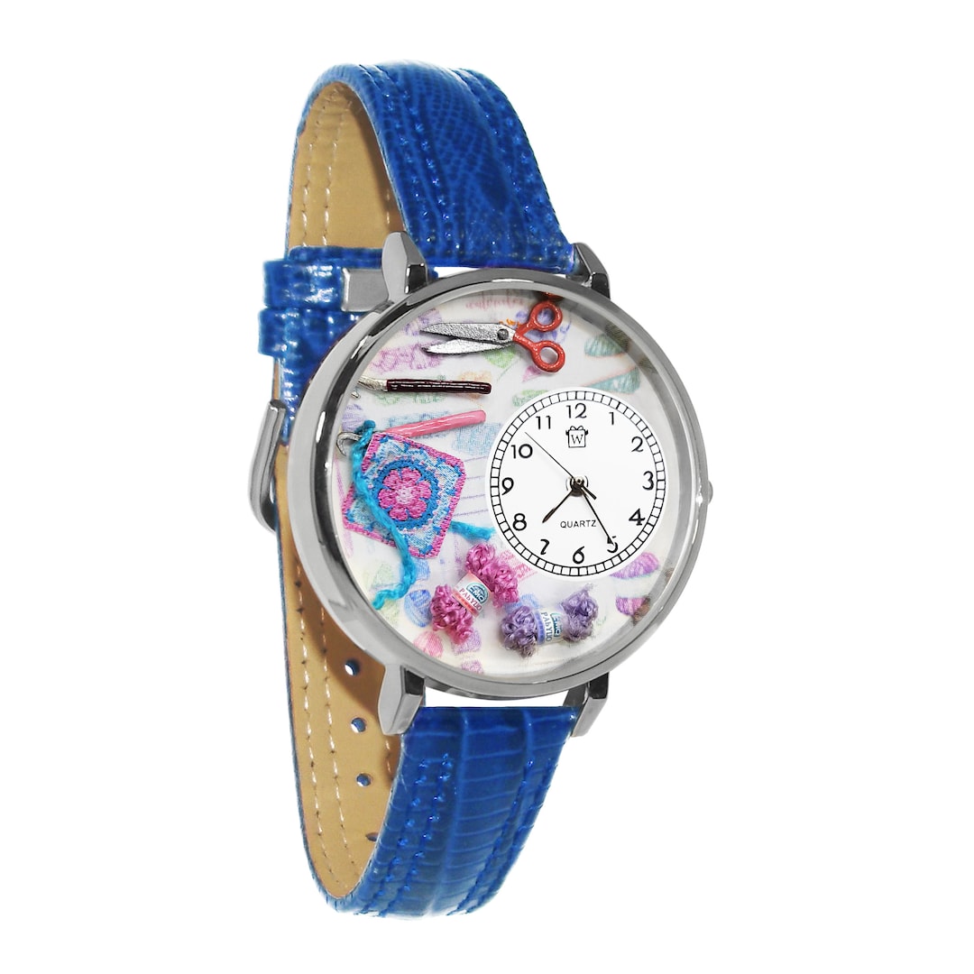 Crochet 3D Watch | Handmade by Whimsical Gifts | Novelty Unique Fun ...