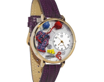 Sewing 3D Watch | Handmade by Whimsical Gifts | Novelty Unique Fun ...