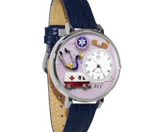 Choice of EMS EMT or Paramedic Watch Star of Life Cross 1st - Etsy