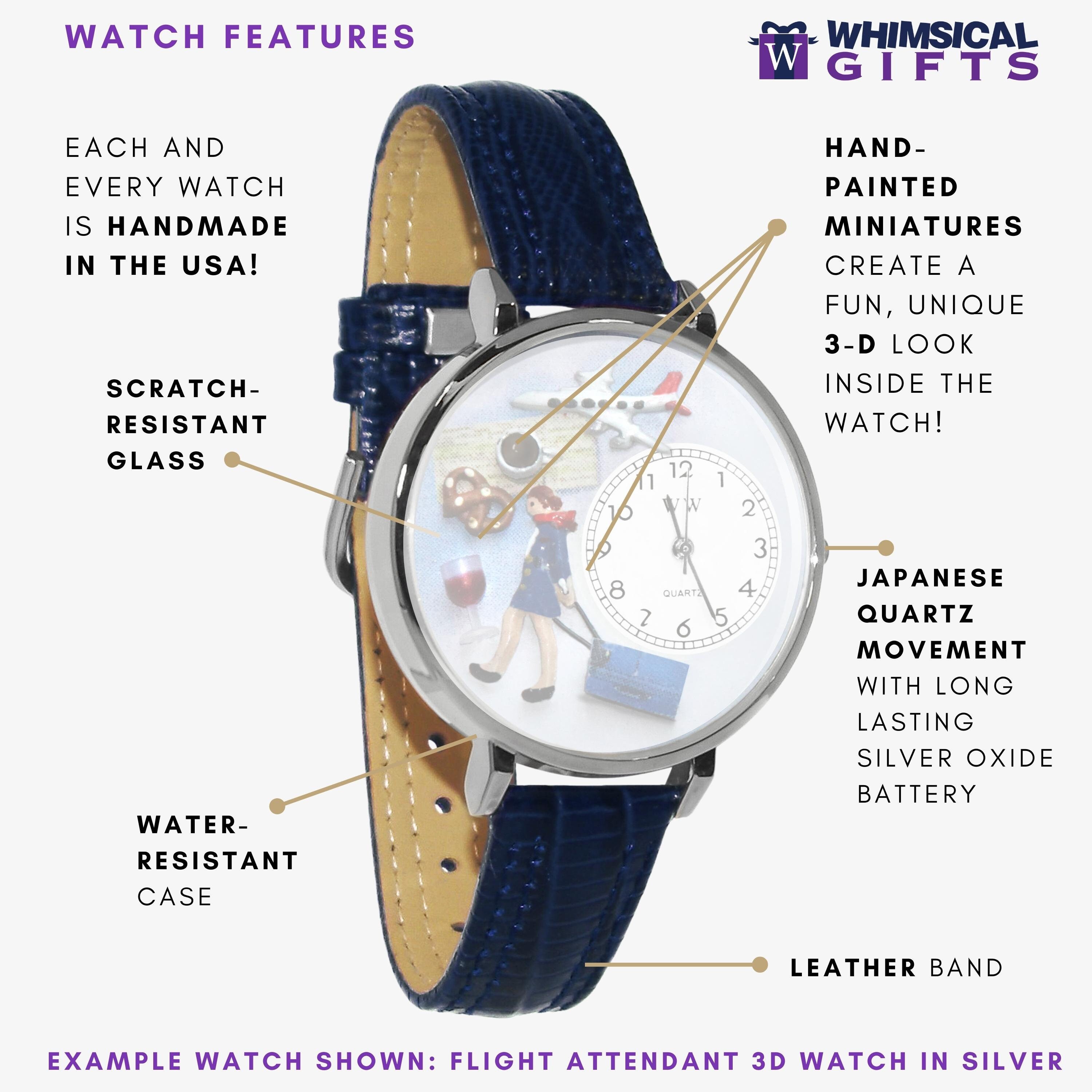Sewing 3D Watch | Handmade by Whimsical Gifts | Novelty Unique Fun ...