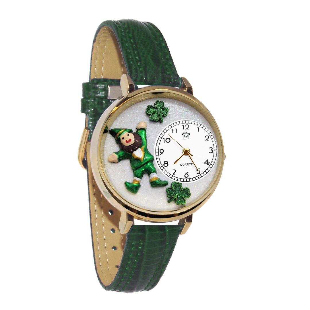 St. Patrick's Day Irish Leprechaun 3D Watch Collection | Handmade in ...