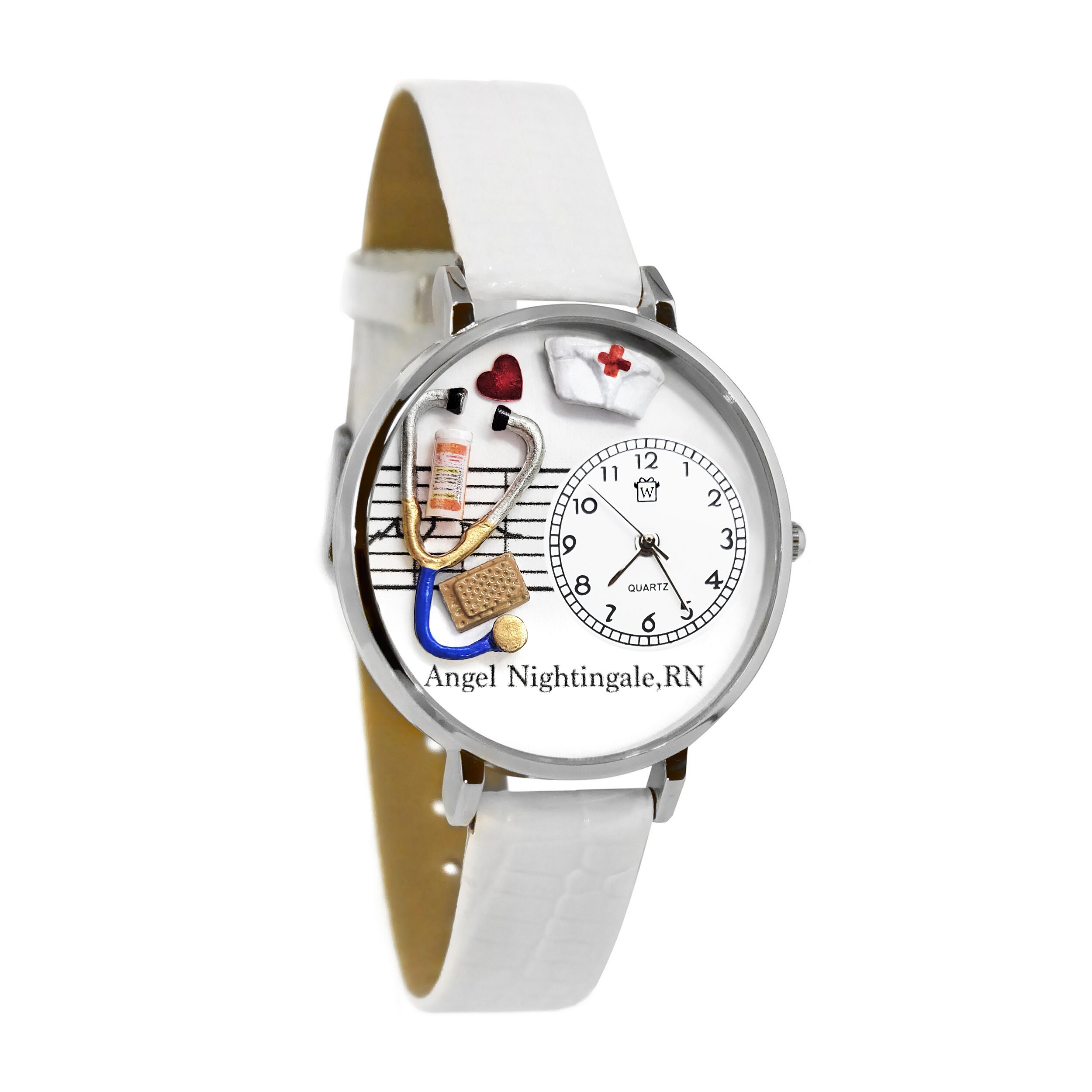 Personalized Nurse Red Cross Watch Includes Free Stethoscope - Etsy