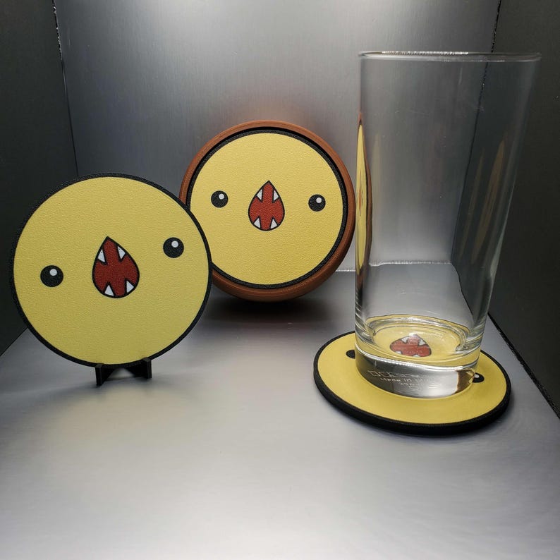 FFXIV Great Serpent of Ronka Inspired Coasters, Set of 4 - Etsy