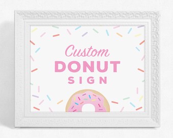 Donut sign | Etsy