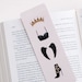 Beige Black Bookmark Chic Glam Luxury Bookmark Cute Planner - Etsy
