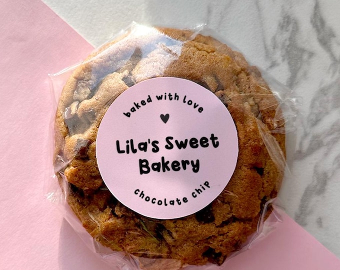 Personalized Stickers, Business Bakery Stickers, Bakery Business ...
