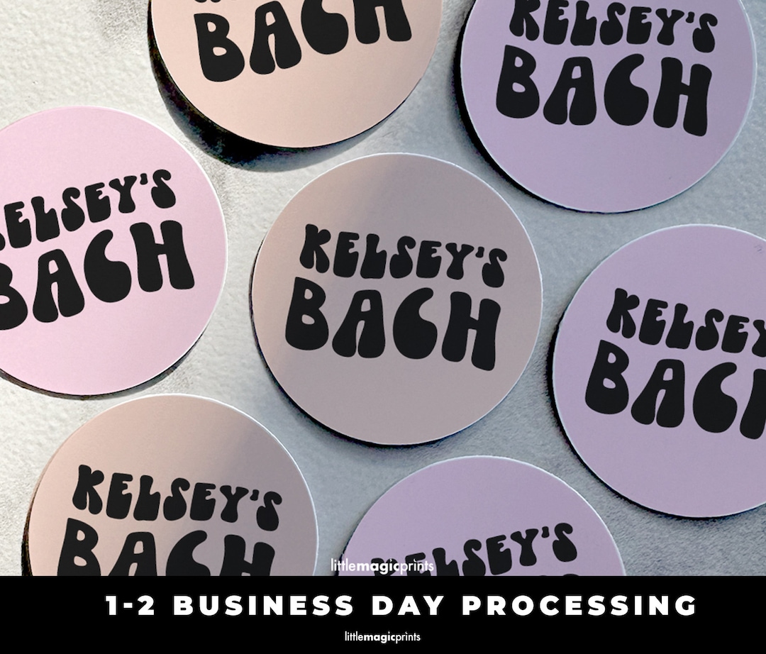 Custom Bachelorette Stickers Retro Bachelorette Party Favors - Etsy