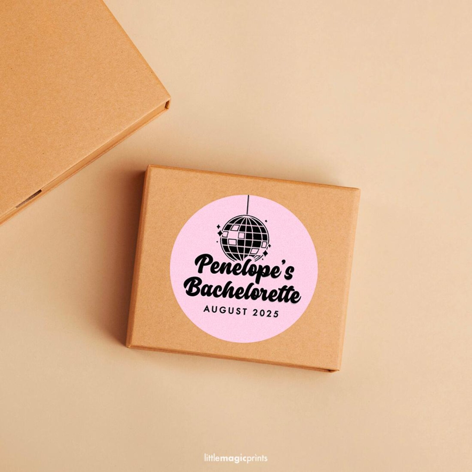 Custom Disco Bachelorette Stickers, Disco Bachelorette Labels ...