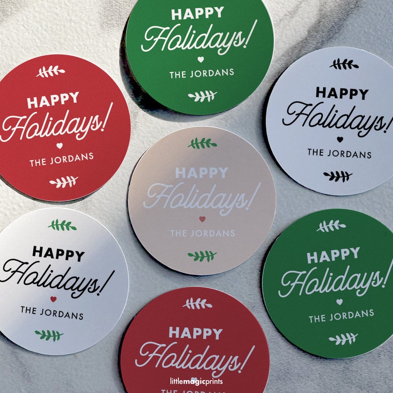 Holiday Sticker - Etsy
