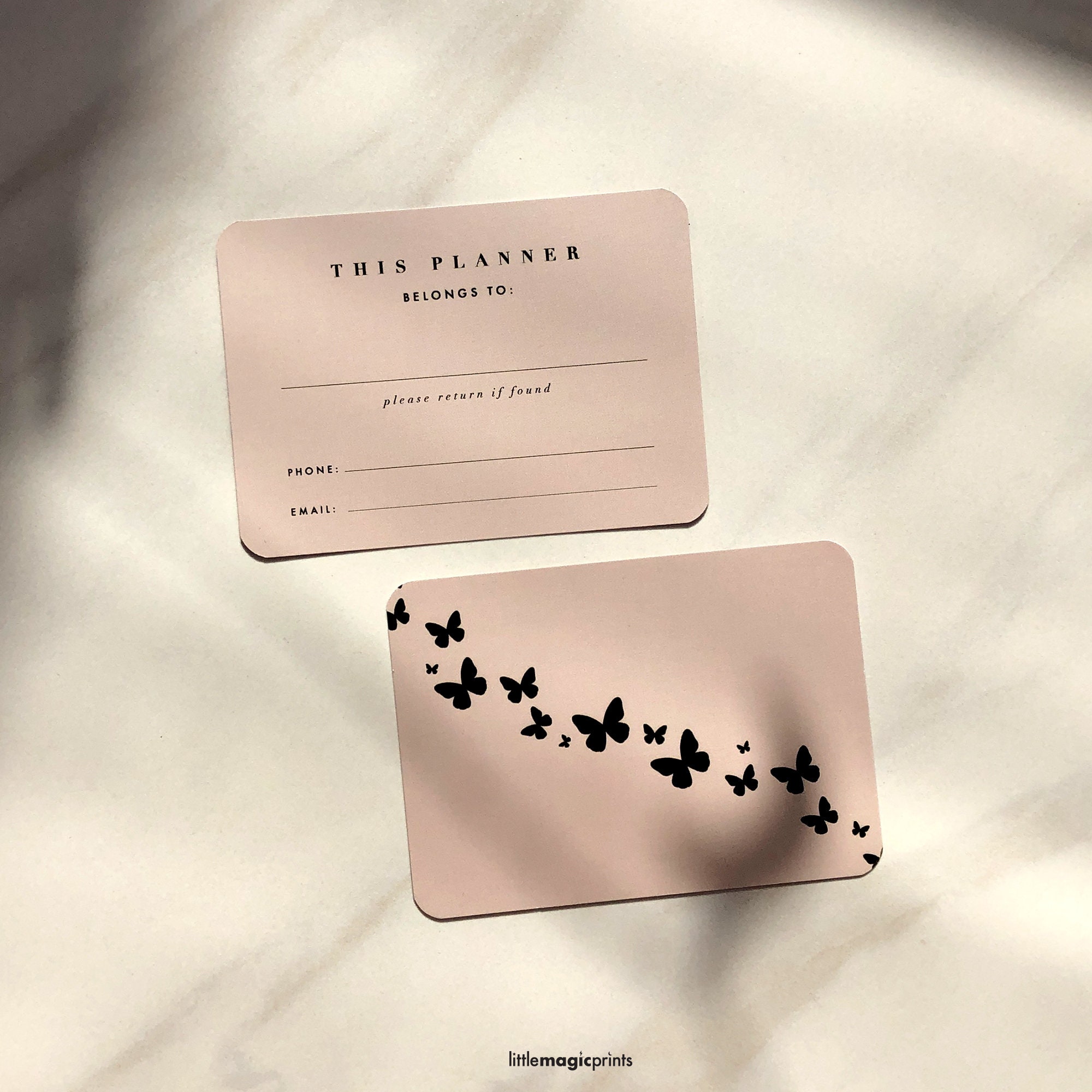 If Lost Planner Card Planner Cards Holographic Foil - Etsy