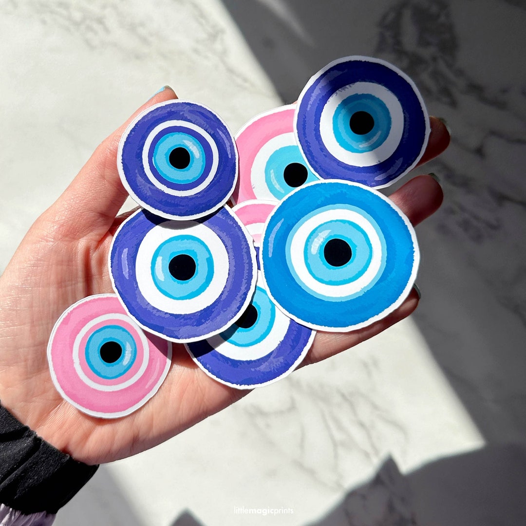 Evil Eye Stickers, Vinyl Stickers, Kindle Stickers, Evil Eye Gifts ...