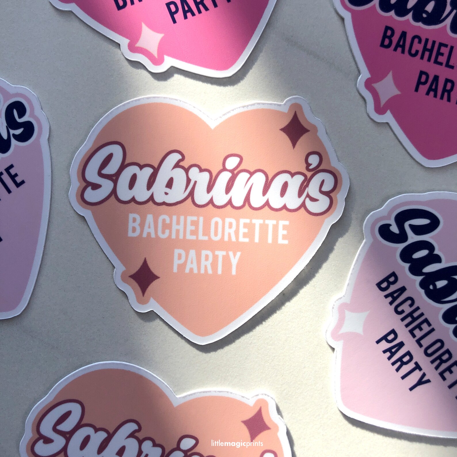 Custom Bachelorette Stickers Personalized Bachelorette Party | Etsy