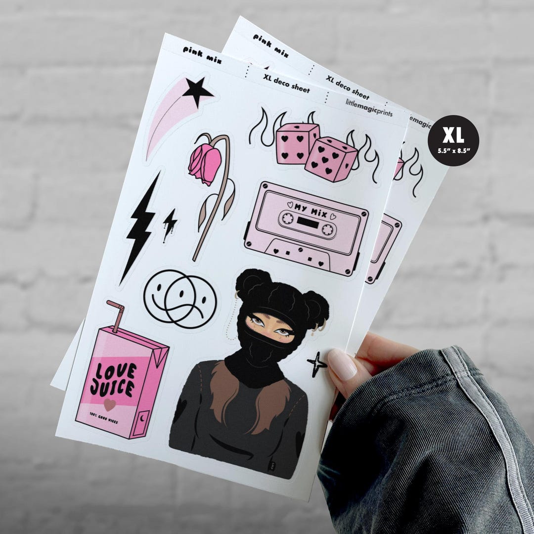Graffiti Stickers, Aesthetic Journaling Stickers, Doodle Stickers, Deco ...