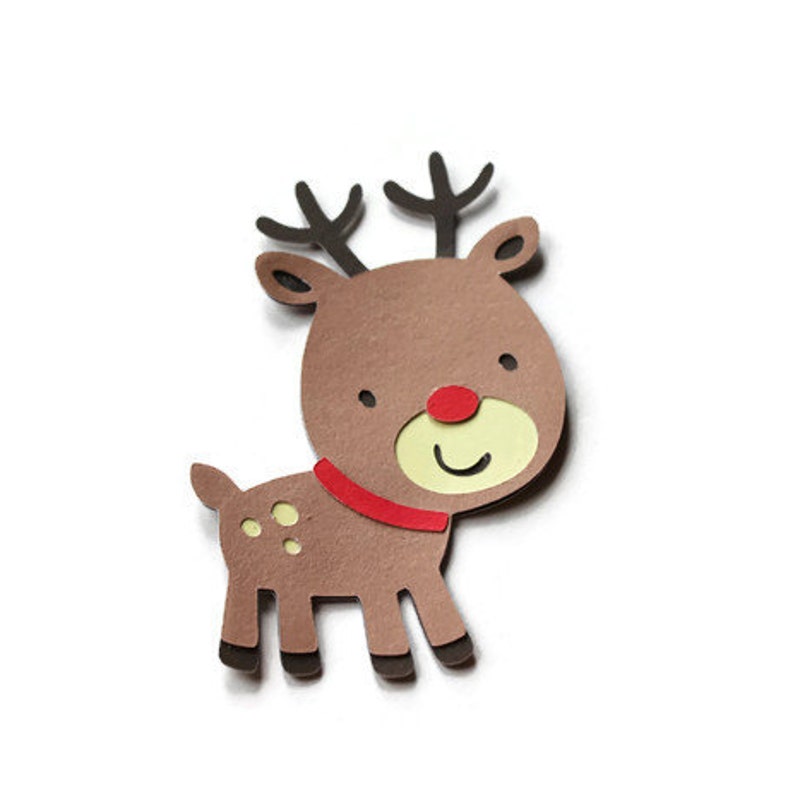 Reindeer Cut Outs - Etsy