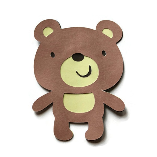 Teddy Bear Cut Outs - Etsy
