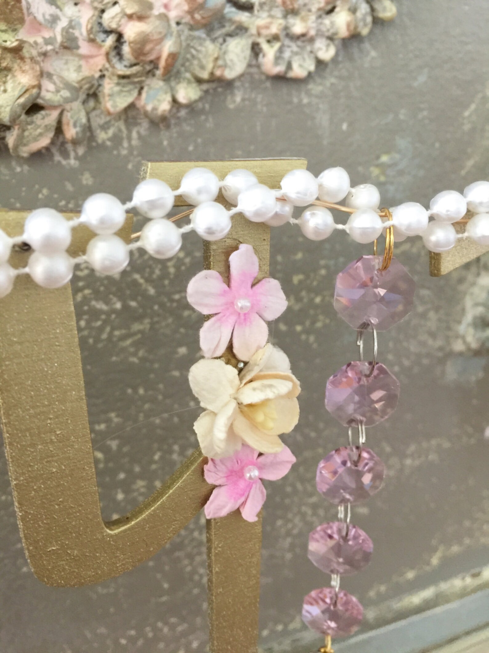 Magical Fairytale Wood Letter Word Garland - Etsy