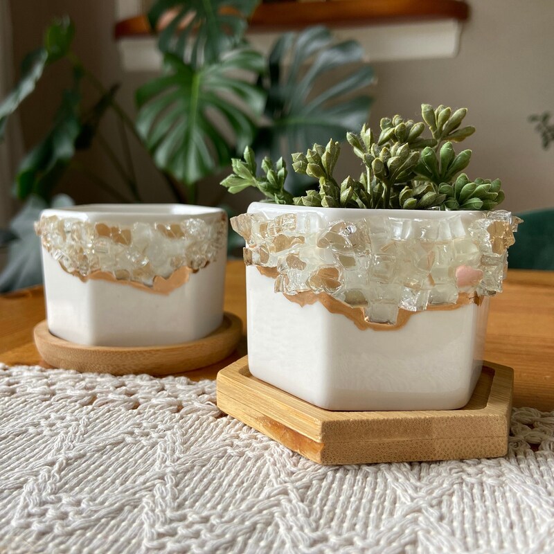 Geode Planter - Etsy
